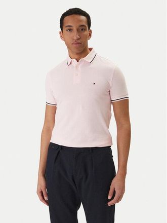 Tommy Hilfiger Poloshirt Seasonal MW0MW39993 Rosa Slim Fit