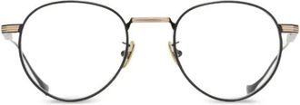 Cutler and Gross unisex, Accessoires, Noir, Taille: 48 MM Lennox Round-frame Lunettes