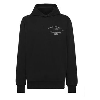 Philipp Plein Homme, Sweatshirts et sweats &agrave; capuche, Noir, Taille: S Sweat &agrave; capuche LHomme