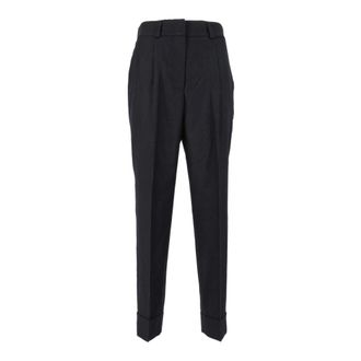 PESERICO Straight Leg Hosen - - Trousers - Damen - Blau - M