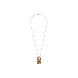 Isabel Marant Rechteckiger Anh&auml;nger mit Textur - - Accessories - Damen - Gelb - ONE SIZE
