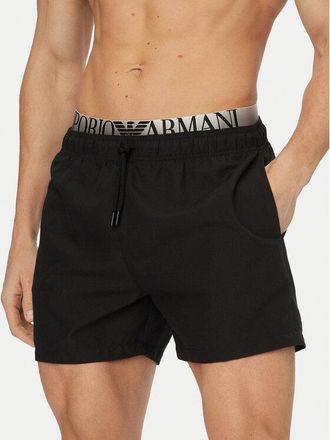 Emporio Armani Sportshorts EM000686 AF20432 UC001 Schwarz Regular Fit