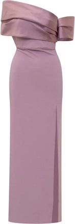 Solace London Femme, Robes, Violet, Taille: 34 FR Alexis Maxi Dress
