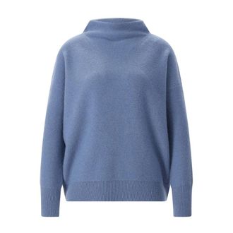 Vince Kaschmirpullover - - Knitwear - Damen - Blau - XS