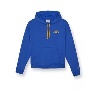 Champion Femme, Sweatshirts et sweats &agrave; capuche, Bleu, Taille: 40 FR Powerblend Vintage Wash Sweat &agrave; capuche