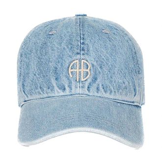 Anine Bing Gebleichte Blaue Jeansm&uuml;tze - - Accessories - Damen - Blau - ONE SIZE