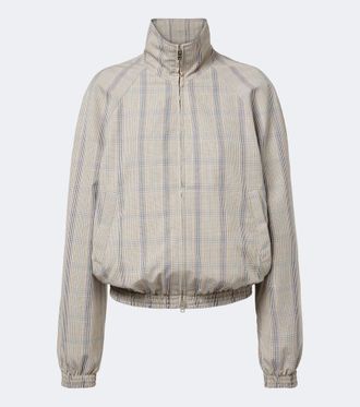Acne Studios Veste &agrave; carreaux