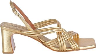 &Aacute;ngel Alarc&oacute;n Angel Alarcon, Femme, Chaussures, Jaune, Taille: 38 EU Sandali Galaxy