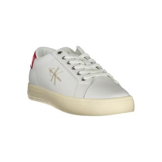 Calvin Klein Colorblock Low-Top Sneaker - White