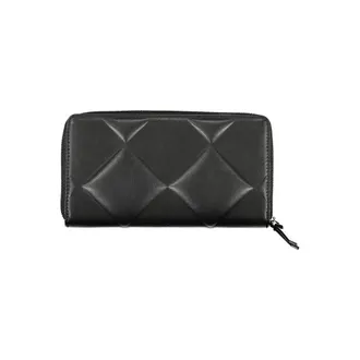 Calvin Klein Quilted Leather Wallet - Black