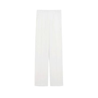 Max Mara Damen, Hosen, Wei&szlig;, LGr&ouml;&szlig;e