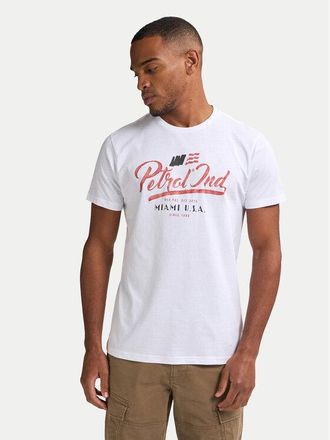 Petrol Industries T-Shirt M-1050-TSR600 Weiß Regular Fit