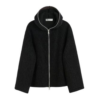 Our Legacy Full Zip Hood - - Sweatshirts & Hoodies - Herren - Schwarzk - M