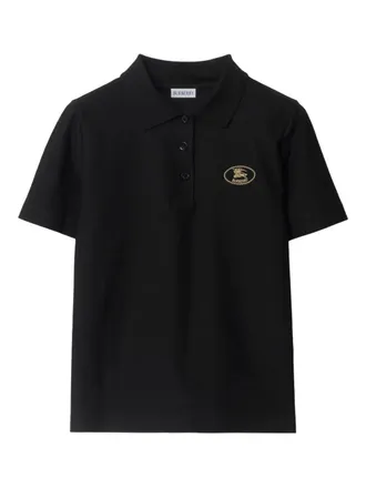 Burberry Klassisches Poloshirt - Schwarz