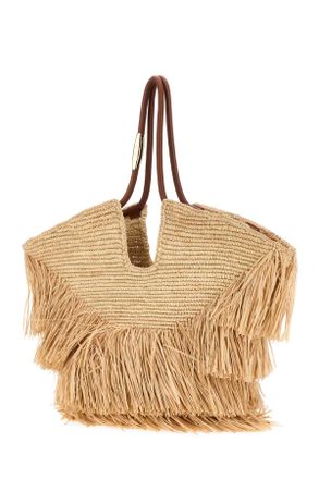Zimmermann Goldentime Tote Bag - Beige