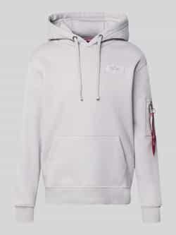 Alpha Industries Hoodie mit K&auml;nguru-Tasche