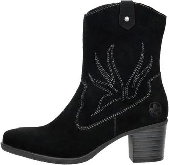 Rieker Femme, Chaussures, Noir, Taille: 39 EU Enkellaarsjes Hak