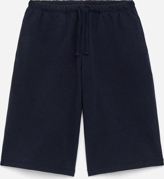 Arket Shorts Aus Frottee -Blau