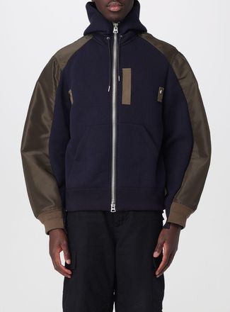 sacai Sweatshirt Homme couleur Bleu Marine