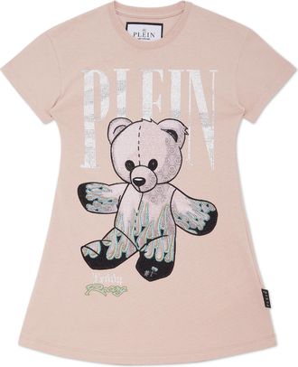 Philipp Plein T-Shirt Kurze Kleider Teddy