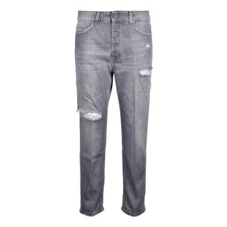 Dondup Femme, Jeans, Gris, Taille: W27 Icon Loose Fit Jeans