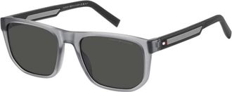 Tommy Hilfiger Homme, Accessoires, Gris, Taille: 55 MM TH 2200/S Kb7(Ir) Lunettes de soleil