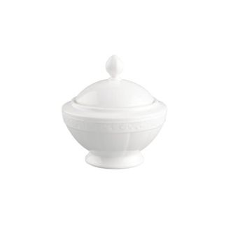 Villeroy & Boch White Pearl Sucrier/Confiturier 6 personnes 0,35 l