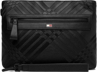 Tommy Hilfiger Umh&auml;ngetasche Th Corp Pouch AM0AM14761 Schwarz