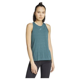 adidas Womens Designed for Training Tanktop Preloved Teal/Aurora Ivy XL
