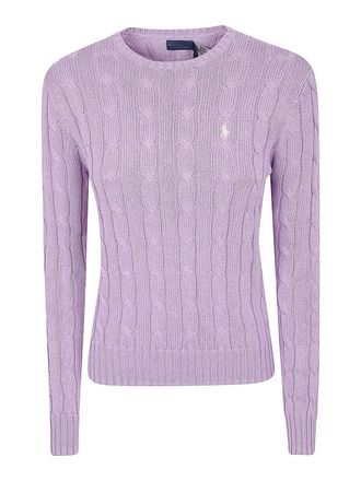 Polo Ralph Lauren Rundhalspullover - Hell-Lila
