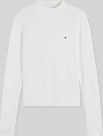 Tommy Hilfiger Slim Fit Langarmshirt aus reiner Baumwolle