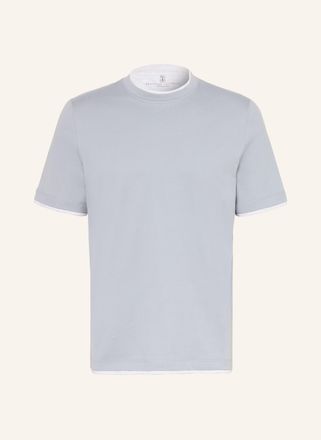Brunello Cucinelli Brunello Cucinelli T-Shirt blau