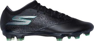 Skechers Razor Elite Fu&szlig;ballschuhe mit festem Boden f&uuml;r Herren (Schwarz/Silber)