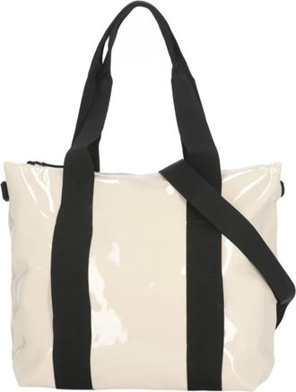 Rains Femme, Sacs, Beige, Taille: ONE Size Tote Bag Mini