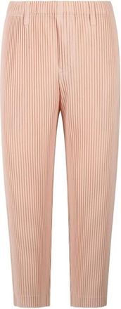 Issey Miyake Homme, Pantalons, Rose, Taille: L Pantalone Straight Pantalons