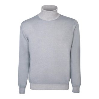 Dell'Oglio Wsc12V Turtleneck - - Knitwear - Herren - Grau - L