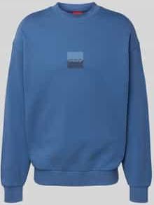 HUGO BOSS Sweatshirt mit Label-Print Modell Split Hugo