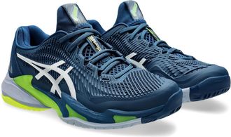Asics Herren Court Ff 3 Sneaker, Mako Blue White, 46 EU