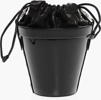 Maison Margiela Patent Leather Bucket Bag with Adjustable Strap Maison Margiela