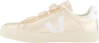 Veja Femme, Chaussures, Jaune, Taille: 39 EU Recife Leather Baskets