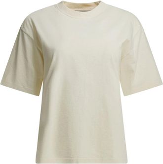 Golden Goose Femme, Tops, Blanc, Taille: 40 FR T-shirt avec Logo Invers&eacute; au Dos