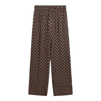 By Malene Birger Pantalon Fleur Signature - Femme - Pantalons - Brun - Taille: 40 FR