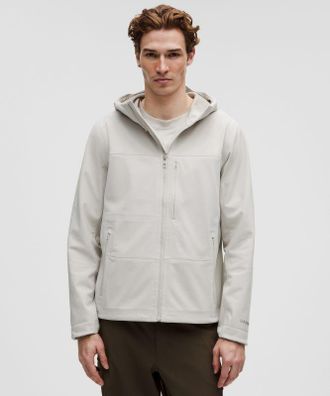 lululemon Cross Chill City-to-Trail-Jacke f&uuml;r M&auml;nner - Gr&ouml;&szlig;e 2XL in Dove Grey