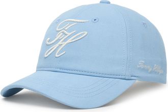 Tommy Hilfiger Cap Tommy Hilfiger Logo Embroidery Baseball Cap AW0AW18338 Blau