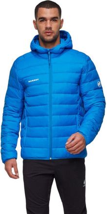 Mammut Winterjacke Crag Insulated Hooded (warm, leicht) blau Herren