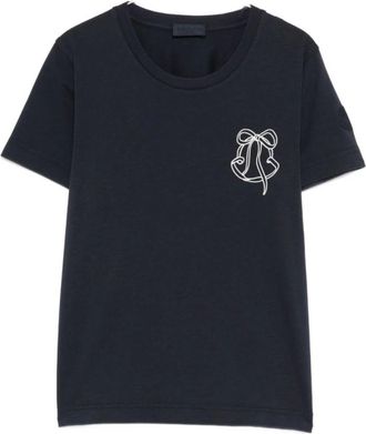Moncler Femme, Tops, Bleu, Taille: 38 FR T-shirt