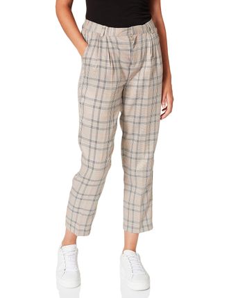 Sparkz SPARKZ Damen TOA High Waist Pants Hosenanzug, Beige, 34 (Herstellergröße: Small)