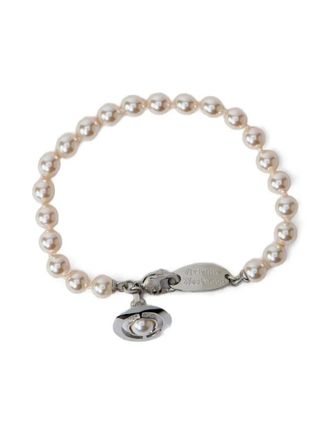 Vivienne Westwood Armband - Faux Pearl Bracelet - Gr. ONE SIZE - in Mehrfarbig - f&uuml;r Damen