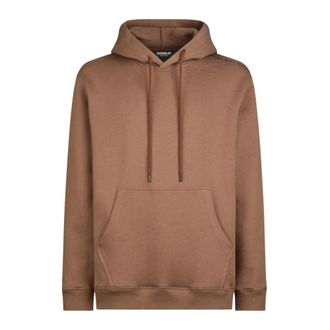 Dondup Herren Kapuzenpullover Regular Fit A25 aus Baumwolle - - Sweatshirts & Hoodies - Herren - Braun - S