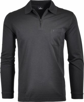 Ragman Polohemd - - Tops - Herren - Schwarzk - XL